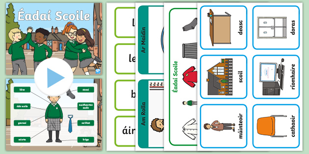 Gaeilge Junior Infants Ar Scoil Pack | Gaeilge Ar Líne