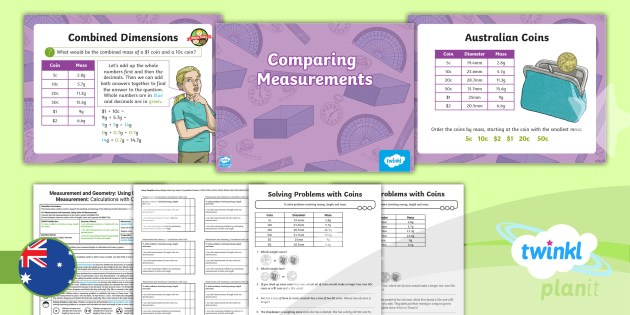 Year 6 Measurement: Solving Measurement Problems Lesson 4