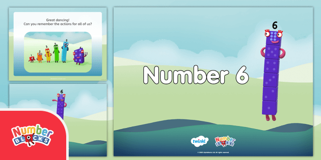 Numberblocks: Number Six in the Mix PowerPoint
