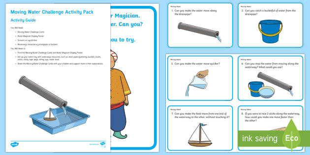 Moving Water Challenge Resource Pack