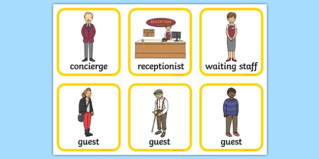 Hotel Role Play Badges