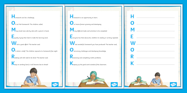 Acrostic Poetry Templates | twinkl.com.au