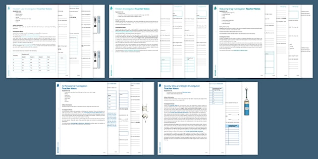 KS3 Forces Practical Investigation Bundle | Beyond