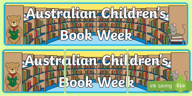 Australian Children's Book Week Display Banner