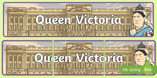 Queen Victoria Display Banner