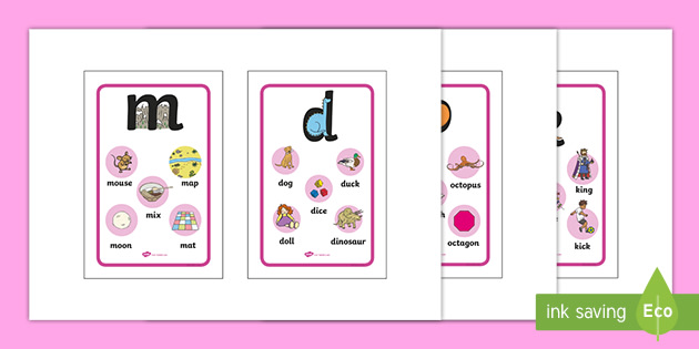 m,d,g,o,c,k Phonics IKEA Tolsby Frame IKEA Tolsby Frame