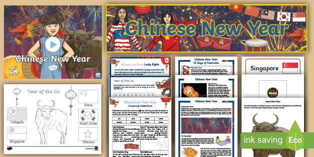 Chinese New Year Activity Pack (teacher made)