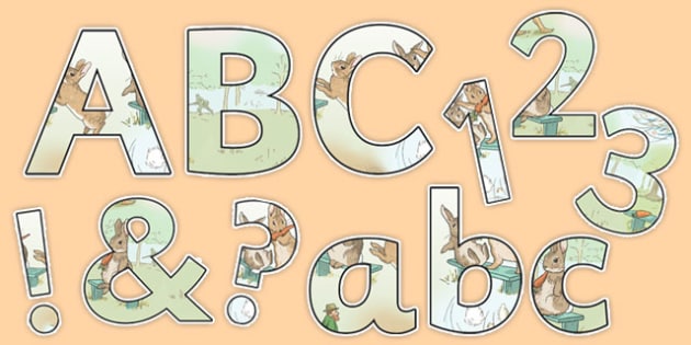 Beatrix Potter - The Story of a Fierce Bad Rabbit Themed Display ...