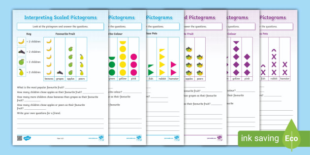 Pictographs For Kids With Questions