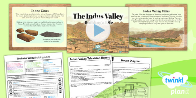History: The Indus Valley: Building a Life UKS2 Lesson Pack 5