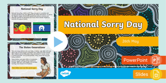 FREE! - National Sorry Day PowerPoint (teacher made)