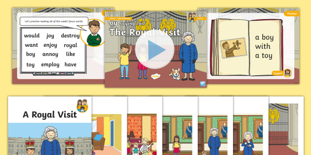 'oy saying oi' Lesson Plan - Level / Phase 5 Week 2 Lesson 5