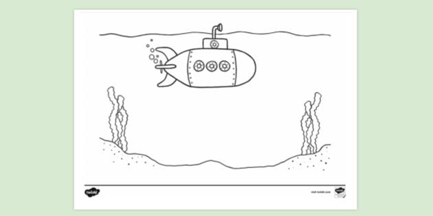 FREE! - Under The Water Colouring Sheet | Colouring Sheets