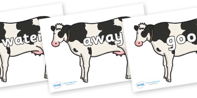 Next 200 Common Words on Cows - Next 200 Common Words on