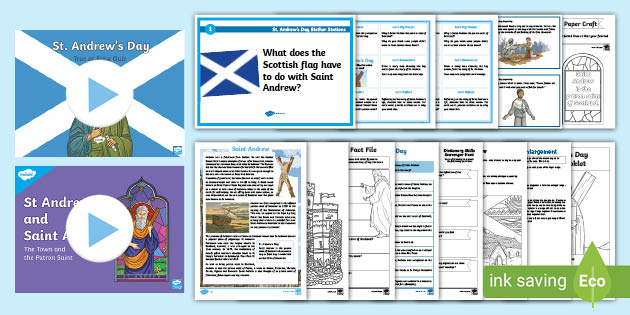 St. Andrew's Day Second Level Resource Pack (teacher made)