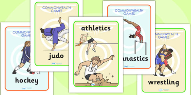 The Commonwealth Games Display Posters