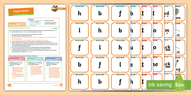 Active Phase 2 Phonics Game - Primary Resources