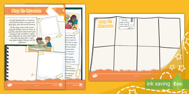 Map It: Museum (Ages 5 - 11) (teacher made)
