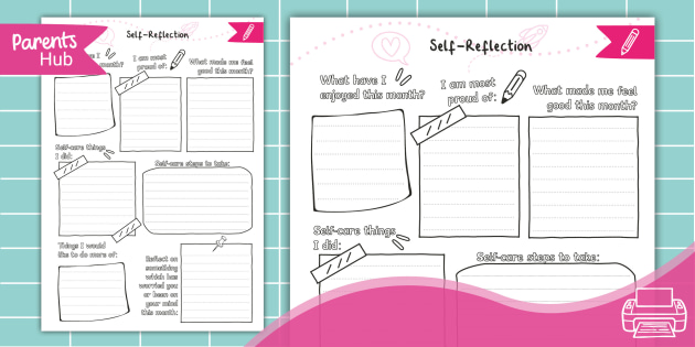 * NEW * Parents | Self Reflection | Family Organiser