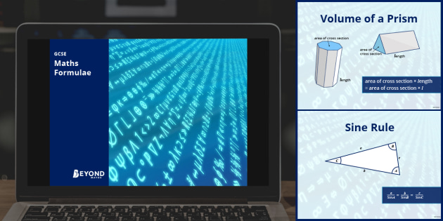 GCSE Maths Formulae PowerPoint