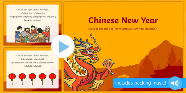 Chinese New Year Song PowerPoint
