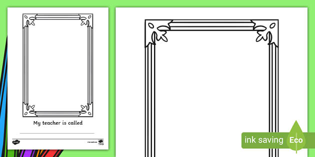 My New Teacher Worksheet - New Class Activity