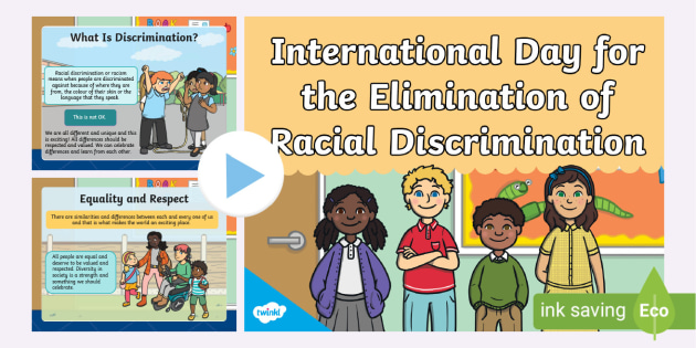 International Day - Elimination of Racial Discrimination KS1