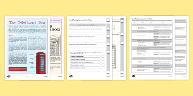 Year 6 Term 3 Non-Fiction Reading Assessment (teacher made)