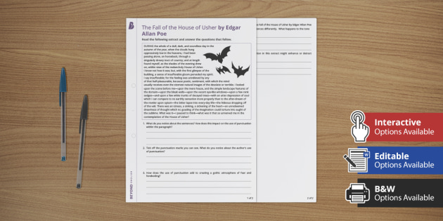 Punctuation for Effect Analysis | KS3 SPaG | Beyond English