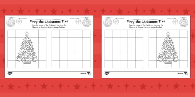Christmas Tree Worksheet • Twinkl.com.au