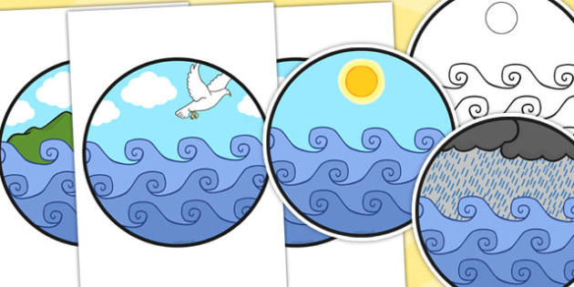 Noah's Ark Dramatic Play Cut-Outs (teacher made)