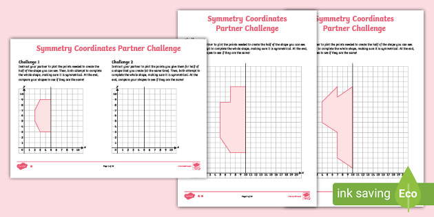 👉 Y4 Symmetry Coordinates Speaking/Listening Pair Challenge