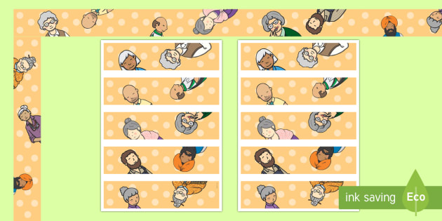 Grandparents Day Borders | Display ideas | Year 1-6