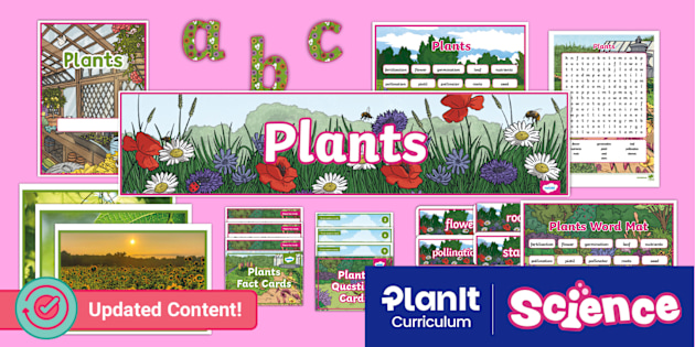 Science Display Plants | twinkl.com.au