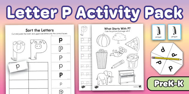 Letter P Worksheets Cut And Paste 20 Best Pre School Is Cool/alphabet