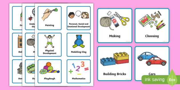 Editable Nursery / Foundation Stage 1 Daily Routine Cards