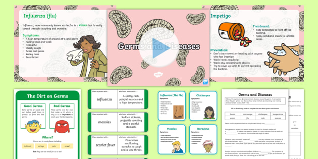 Childhood Diseases Chart and PowerPoint - Disease Resources