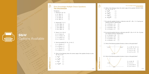 👉 The Discriminant Questions | AS Level Maths | Beyond