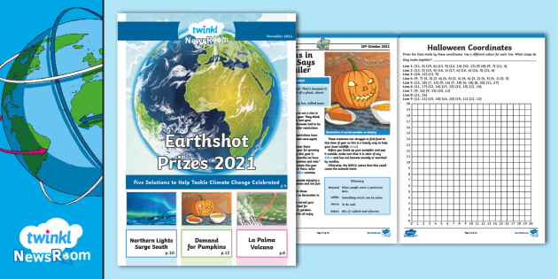 Printable News Articles for Kids: NewsRoom Nov 2021 Magazine