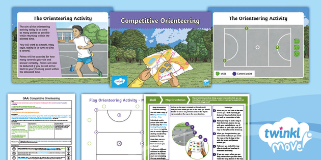 Competitive Orienteering Lesson - Year 6 - Twinkl Move PE