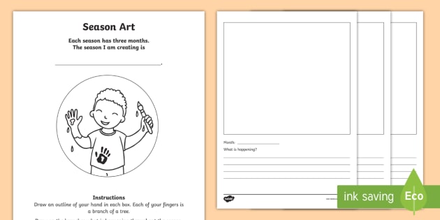 Season Art Worksheet