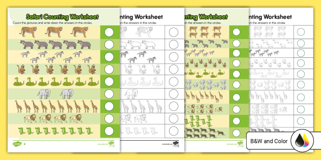 Safari Worksheets | twinkl.com.au