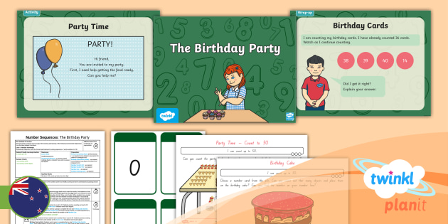 Level 1 Number Sequences: Counting to 50 Lesson 1