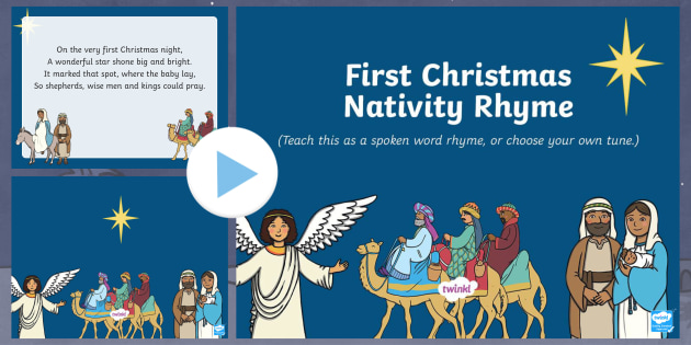 The First Christmas PowerPoint Story (teacher made)