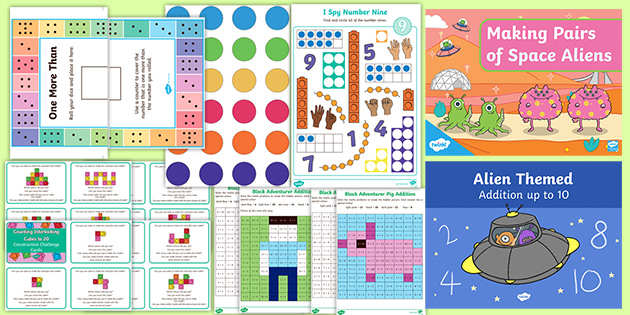 Maths Games Pack - Age Group 6 - 8 (teacher made)