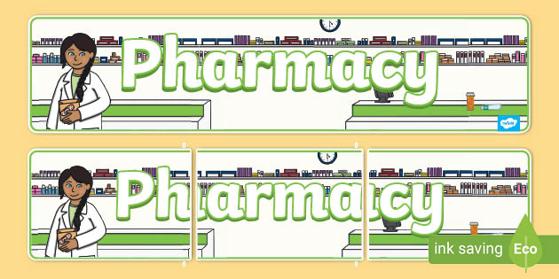 FREE! - Pharmacy Role Play Display Banner (teacher made)