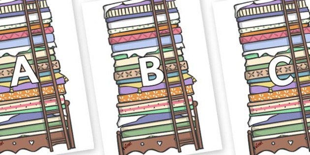 A-Z Alphabet on Beds