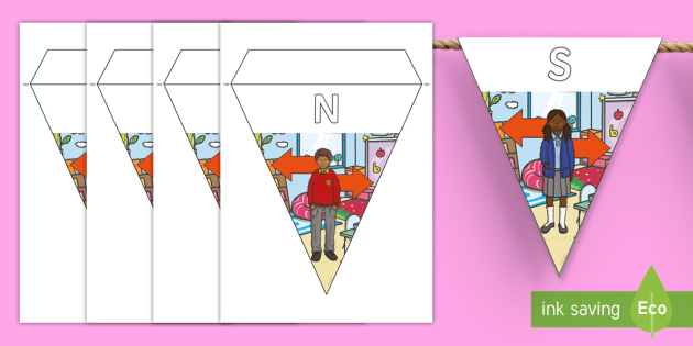 Transition Display Bunting (teacher made)