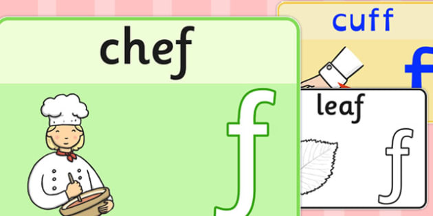 Final 'F' Sound Playdough Mats (teacher made)