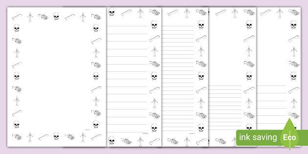 Spooky Halloween Border Page | Primary Resources | Twinkl